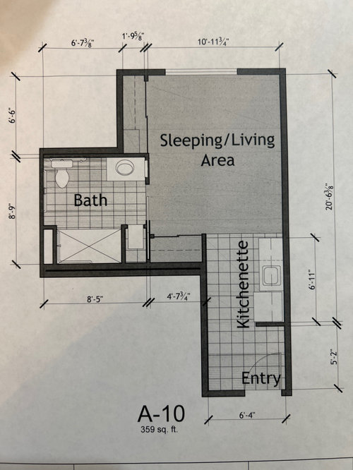 Help Please! Assisted Living Studio Layout