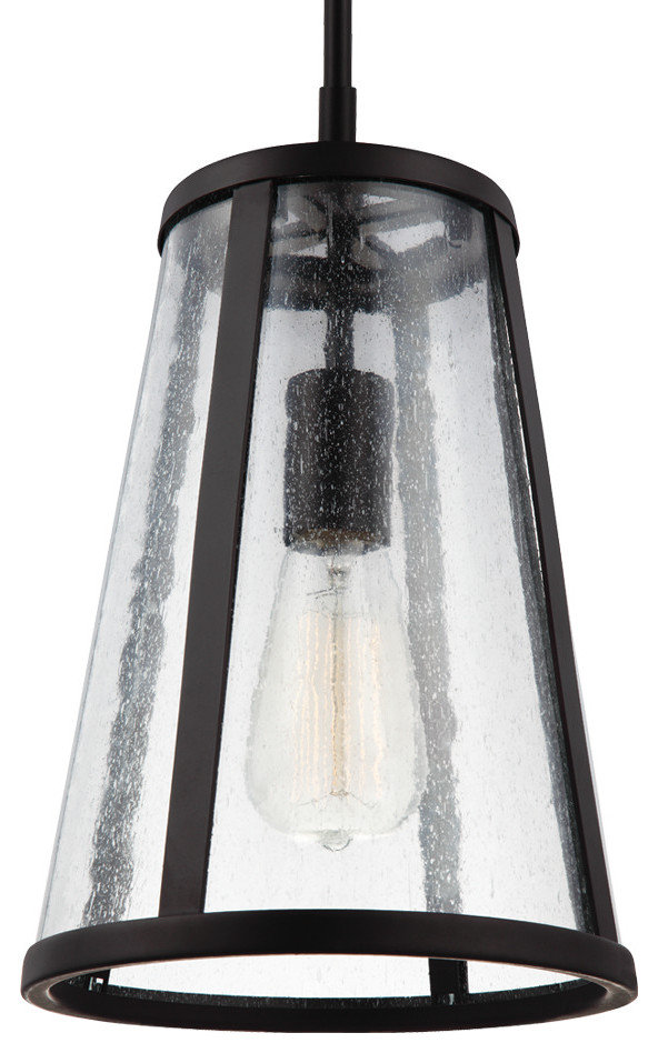 Harrow One Light Pendant in Oil Rubbed Bronze - Transitional - Pendant ...