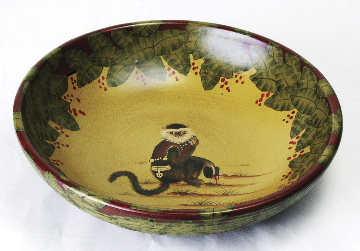 Monkey Bowl - Contemporary - Decorative Bowls - by Orchard Creek ...
