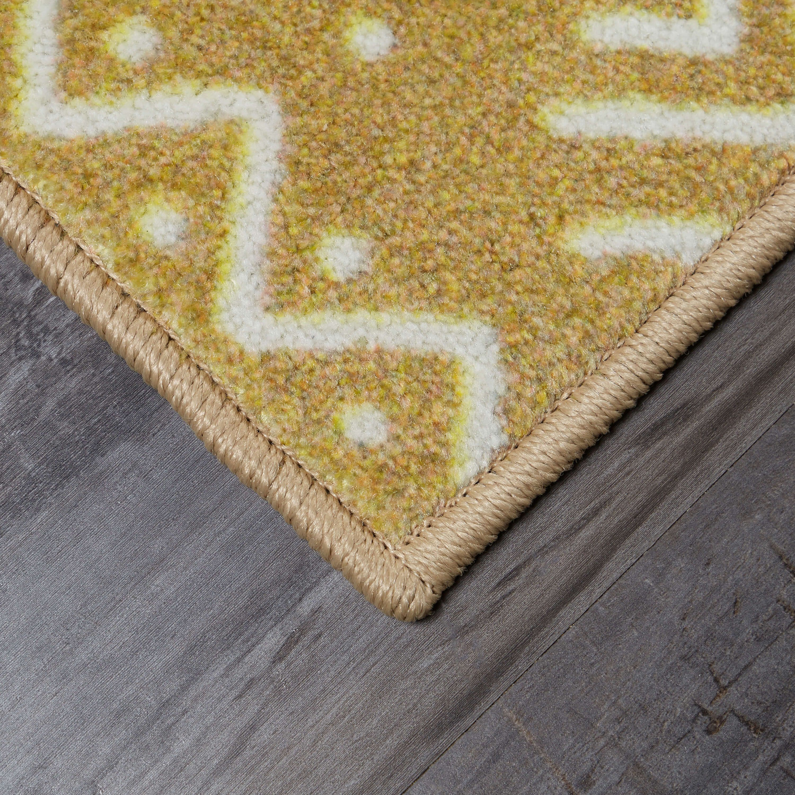 Mohawk Home Stamped Stripe Biege 5' x 8' Area Rug, 8' x 10 ...