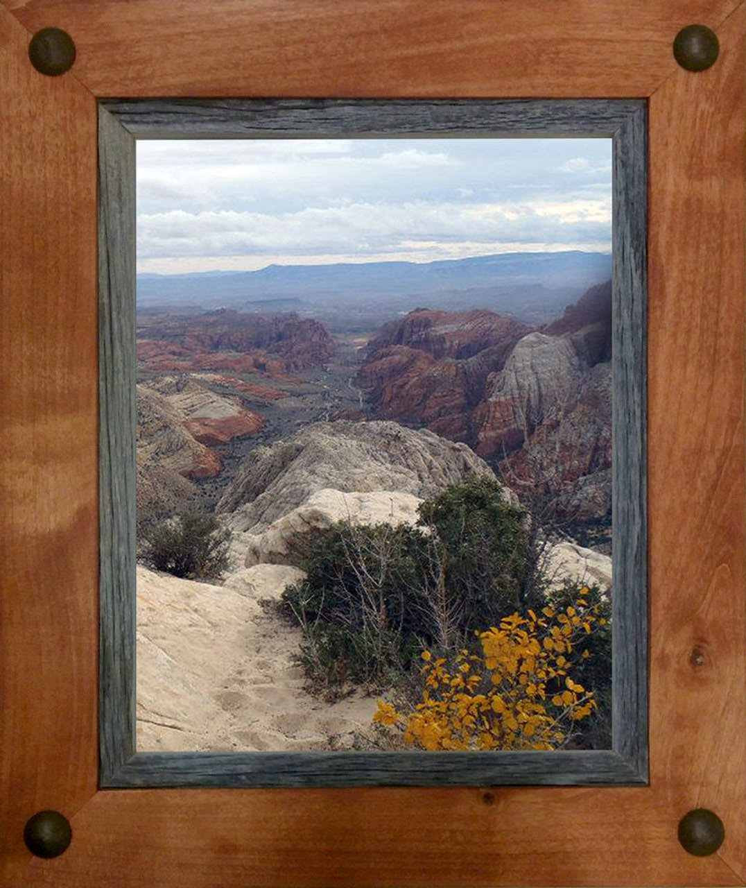 Western Frames, Wood Frame With Tacks, Sagebrush Series, 20"x20 ...