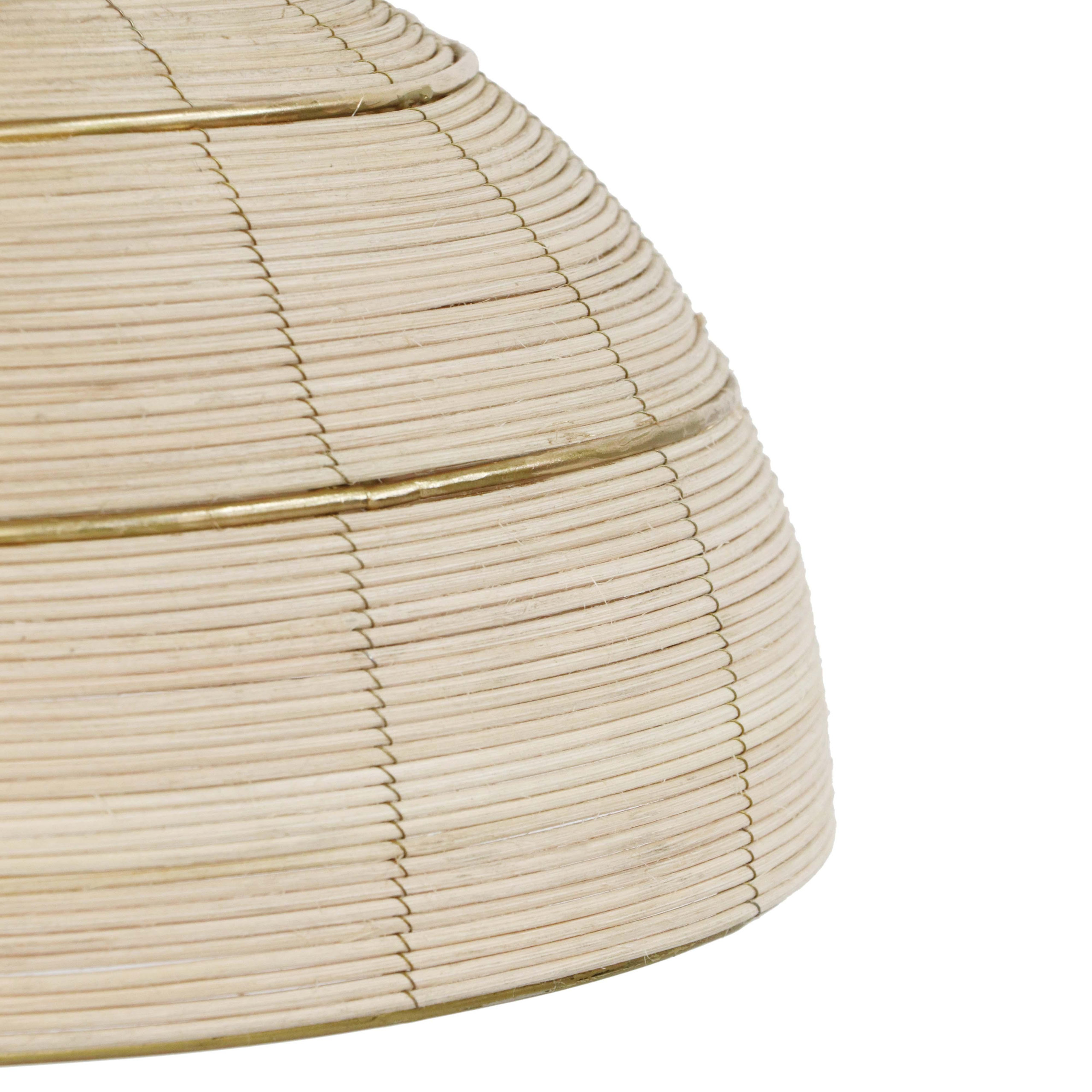 Lydia Rattan Pendant Lamp - Tropical - Pendant Lighting - by TOV ...