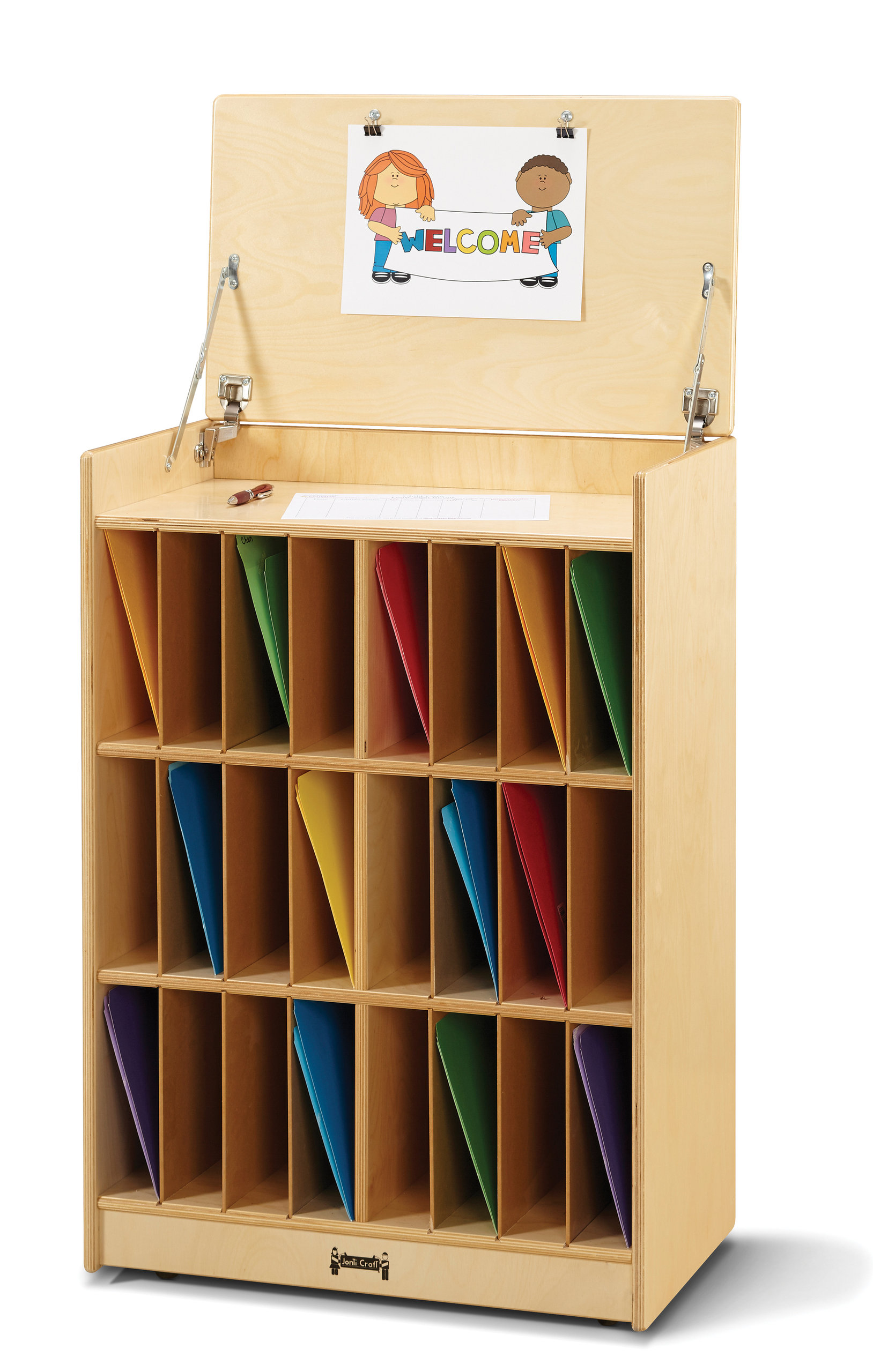 Jonti-Craft Sign-In Center - Transitional - Kids Storage Benches And ...