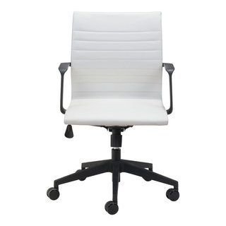 Pierce Office Chair Black - Transitional - Office Chairs - by Virgil ...