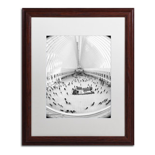 CATeyes 'Oculus WTC' Matted Framed Art, 16 x 20 - Contemporary - Prints ...