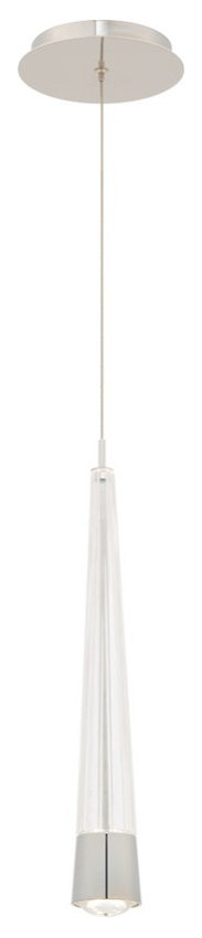 dweLED Quill 2" LED Pendant 3000K, Chrome, PD-59416-30-CH ...
