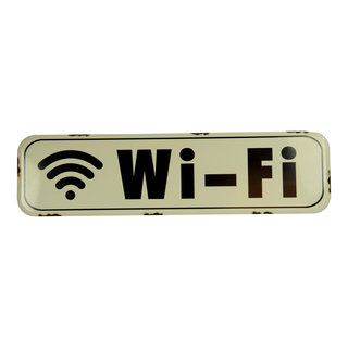 Metal Wifi Sign - Farmhouse - Novelty Signs - by VIP International | Houzz
