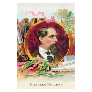 Charles Dickens, 20" x 30" - Traditional - Prints And Posters - by ...