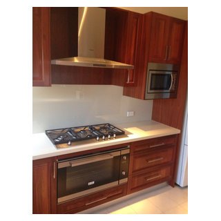 Timber Kitchen ( Jarrah ) - Kitchen - Sydney - by User | Houzz