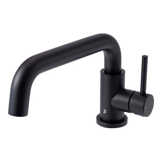 Single Hole Single Handle Bathroom Faucet - Contemporary - Bathroom ...