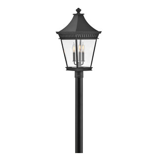Chapel Hill LED Post Top or Pier Mount, Museum Black - Traditional ...