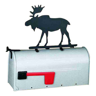 Moose Mail Box Decoration - Rustic - Mailboxes - by Meyda Lighting | Houzz