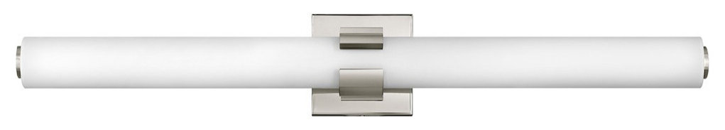Aiden LED Vanity, Polished Nickel - Transitional - Bathroom Vanity ...