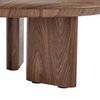 Albert Round Coffee Table, Walnut - Transitional - Coffee Tables - by ...