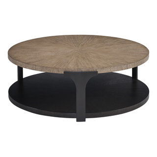 Kenya Round Cocktail Table - Industrial - Coffee Tables - by Lexington ...