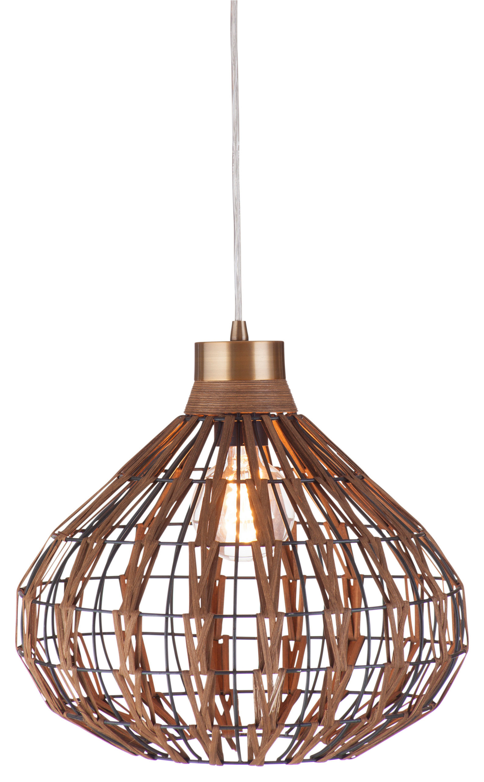 Pepper Moon Pendant - Brown - Tropical - Pendant Lighting - by Bassett ...