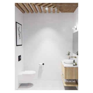 Slide Sprit house - Moderne - Toilettes - Toronto - par Sayaka ...