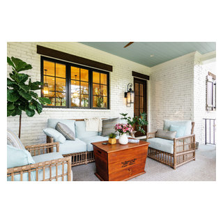 Front Porch - Traditional - Veranda - Nashville - by Forte Building ...