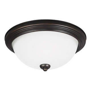 Small LED Ceiling Flush Mount - Traditional - Flush-mount Ceiling ...