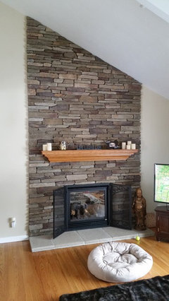 Huge Fireplace Wall - what to do?