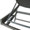 GDF Studio Arthur Outdoor Wicker Chaise Lounge, Gray - Tropical ...