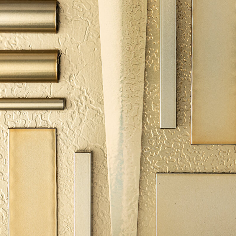 Atlas Semi-Flush, Modern Brass, Opal Glass - Contemporary - Flush-mount ...