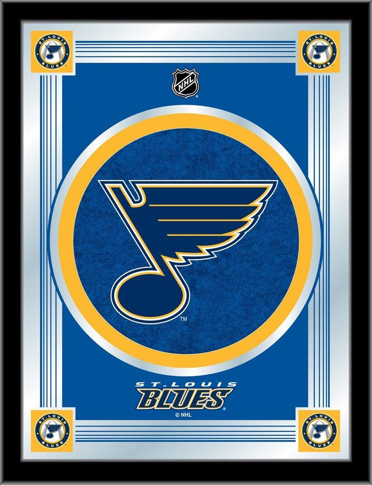 St Louis Blues Logo Mirror - Contemporary - Wall Accents - by GwG ...