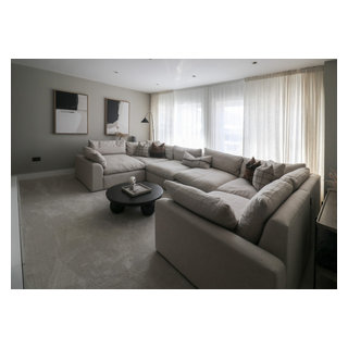Rosewell Cinema Room - Modern - Home Theater - Edinburgh - by Studio Heim | Houzz