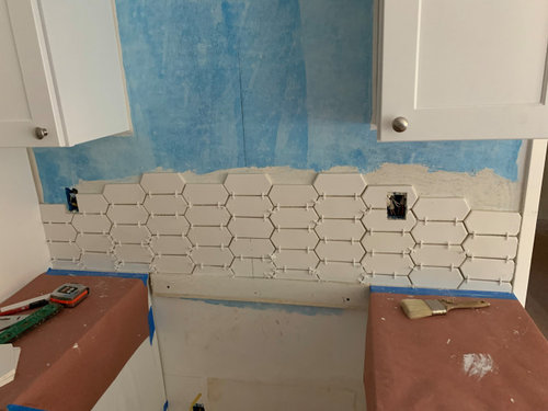 End of tile treatment
