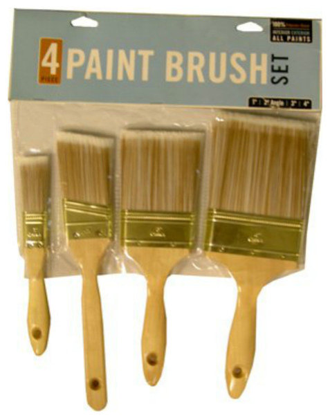 4PC DLX Poly Brush Set - Power Tools - by Toolbox Supply | Houzz