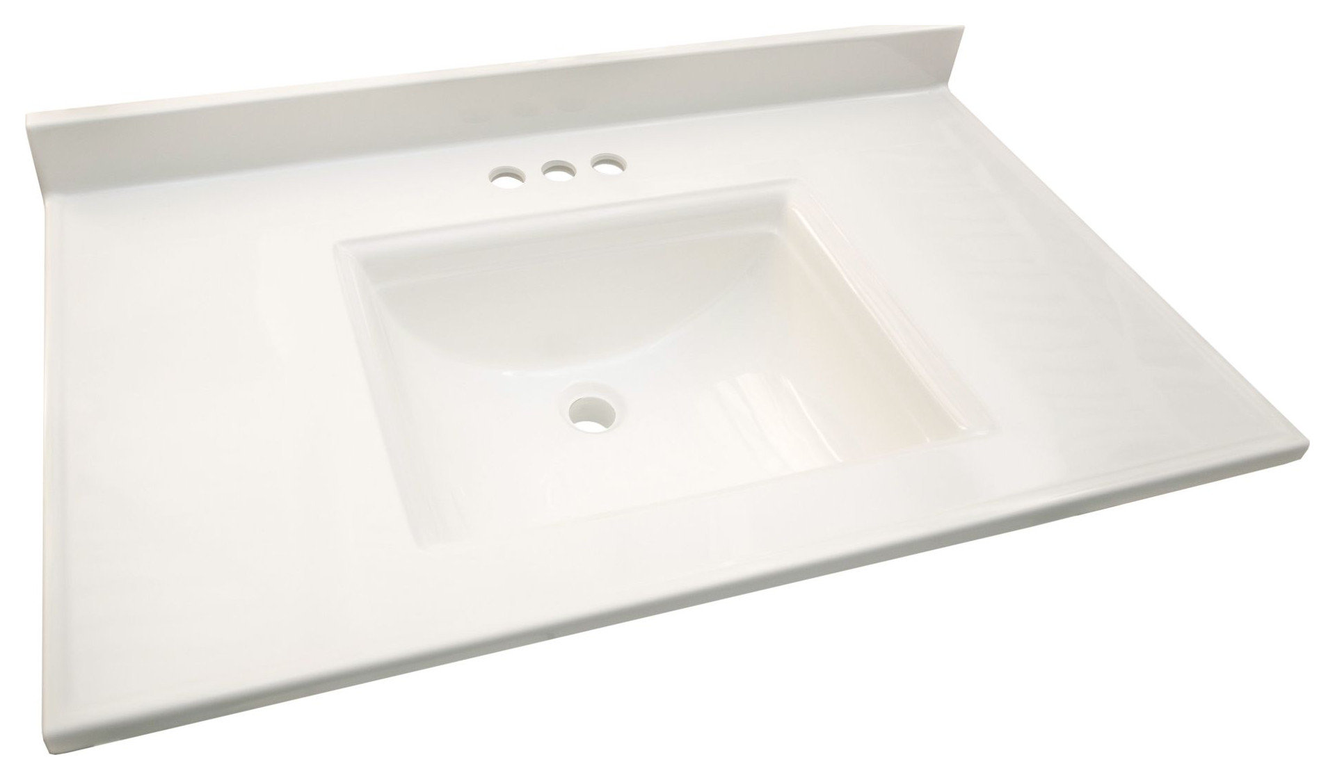 Design House 557660 Camilla I 61" Cultured Marble Vanity Top ...