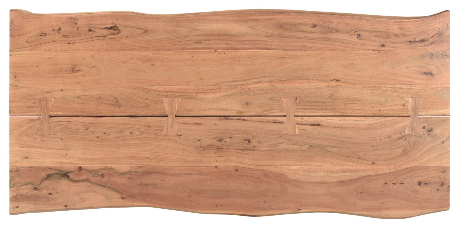 Solid Wood Angled Leg Dining Table - 80 Inch - Industrial - Dining ...
