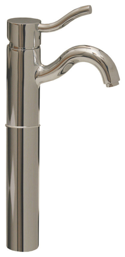 Venus Single Hole, Single Lever Elevated Lavatory Faucet - Contemporary ...