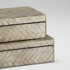 Triton Decorative Box, Smoke - Transitional - Decorative Boxes - by ...