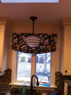 Where to hang shades?