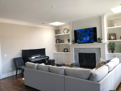 Mirror or Art above piano?