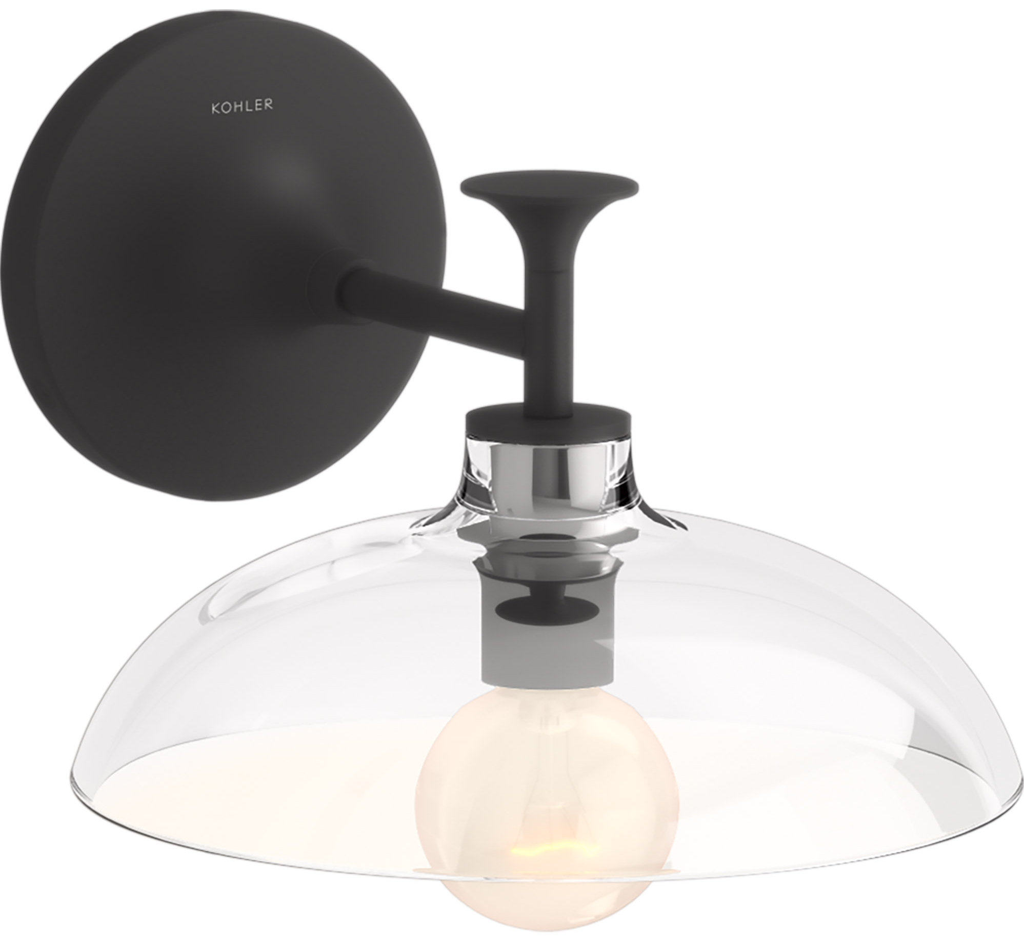 Kohler Lighting 31768-SC01 Tone 7" Tall Bathroom Sconce - Transitional ...