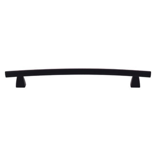 Sanctuary Arched Pull 8" Center to Center TK5BLK Flat Black - Contemporary - Cabinet And Drawer ...