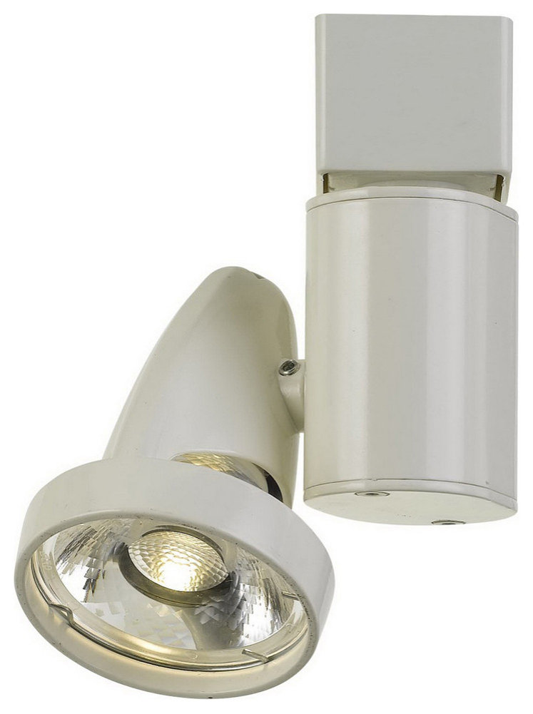 4 75" Height Metal Track Head In White - Transitional - Track Heads And ...