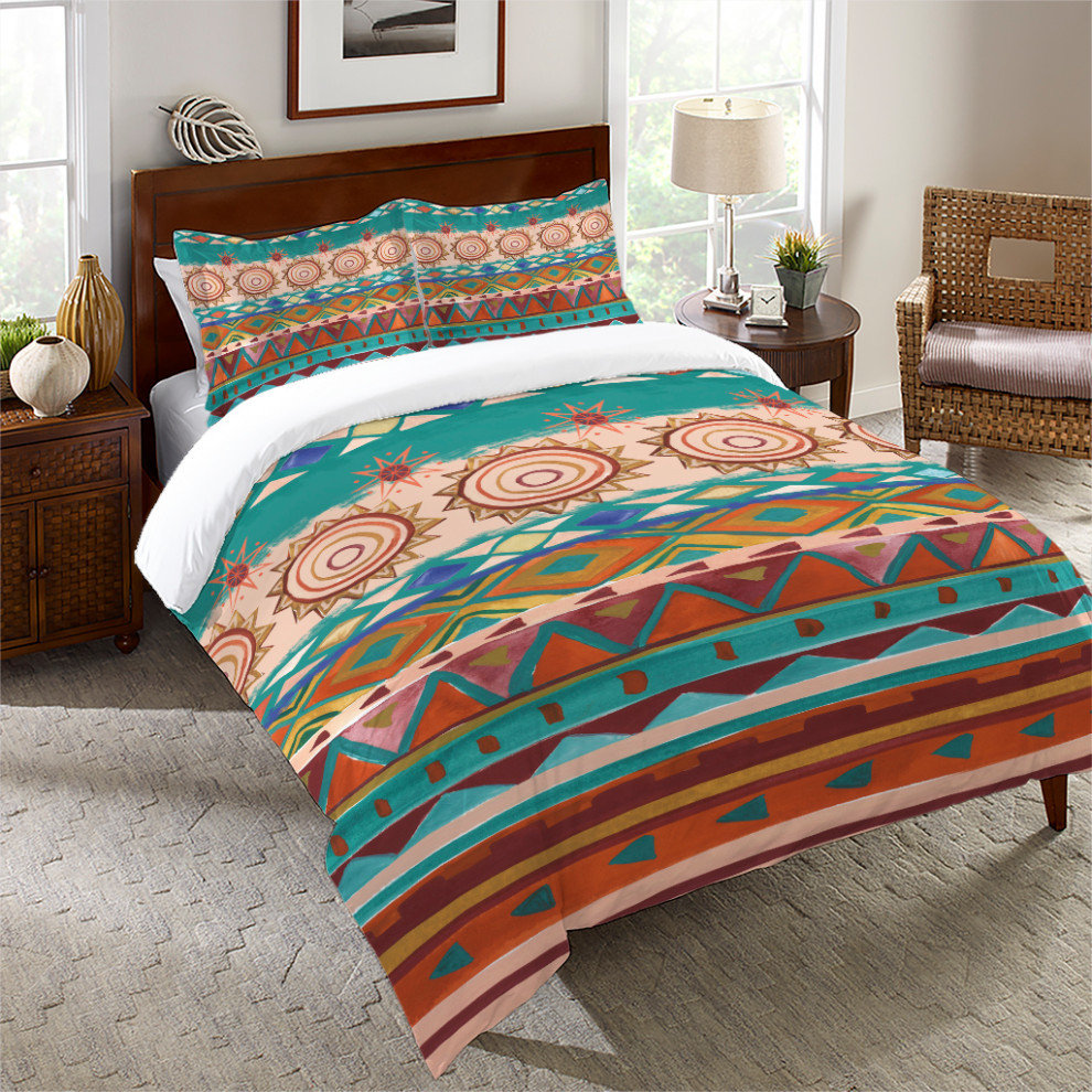 Southwest Mood Queen Comforter - Contemporary - Comforters And ...