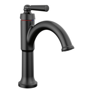 Delta 535-MPU-DST Saylor 1.2 GPM 1 Hole Bathroom Faucet - Transitional ...