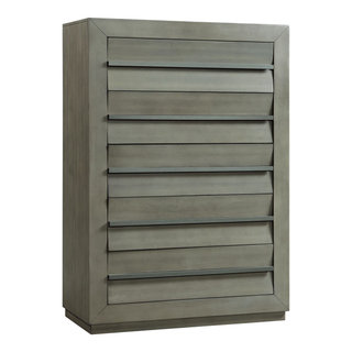 Zig Chest Gray - Farmhouse - Dressers - by Picket House | Houzz