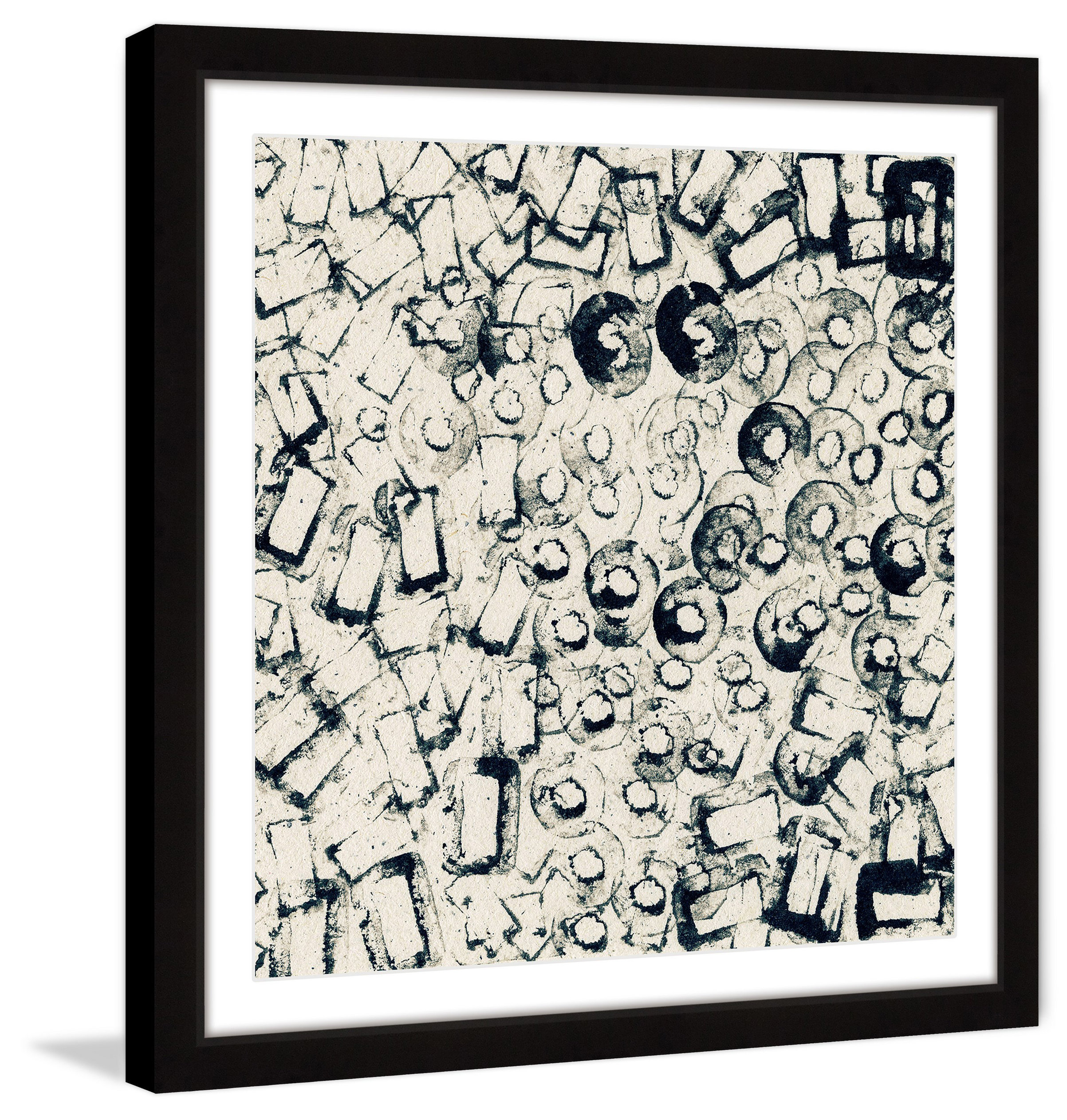 "Incoherent Projection" Framed Art Print, 12x12 - Contemporary - Prints ...