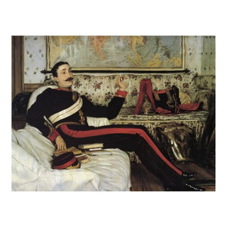 "Colonel Frederick Burnaby" Digital Paper Print by James Tissot, 18"x14 ...