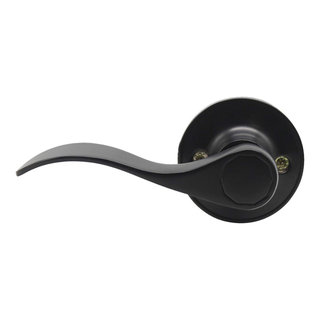 Single Sided Door Handle for Closets in Matte Black Finish, 1 Piece ...