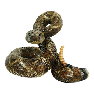 Michael Carr Designs Western Diamondback Snake Decoy- Large, 9" tall ...