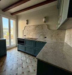 Fissures in Taj Mahal Quartzite | Houzz Forum