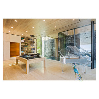 Malibu mansion rec room - Contemporary - Family Room - Other - by MKH ...