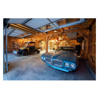 The Armstrong - JRE0220 - Rustic - Garage - by Legacy Post & Beam | Houzz