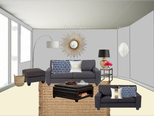 Pls rate my 'Vision Board' for new Living Room